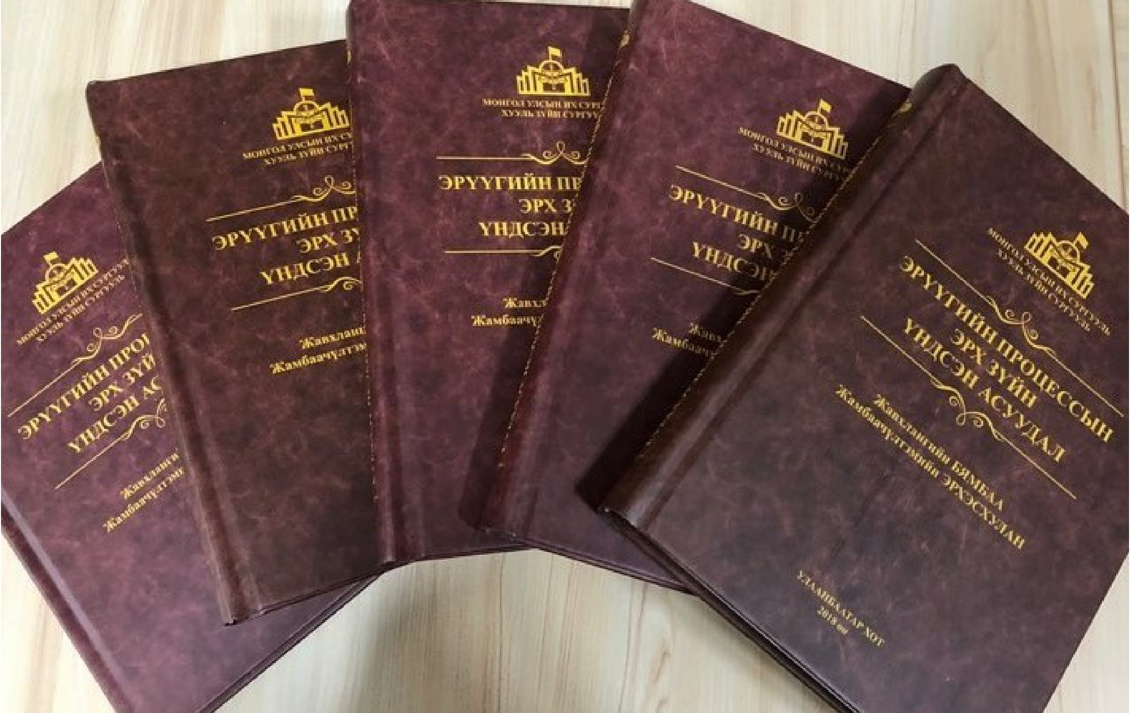 “Эрүүгийн процессын эрх зүйн үндсэн асуудал” ном хэвлэгдэн гарлаа